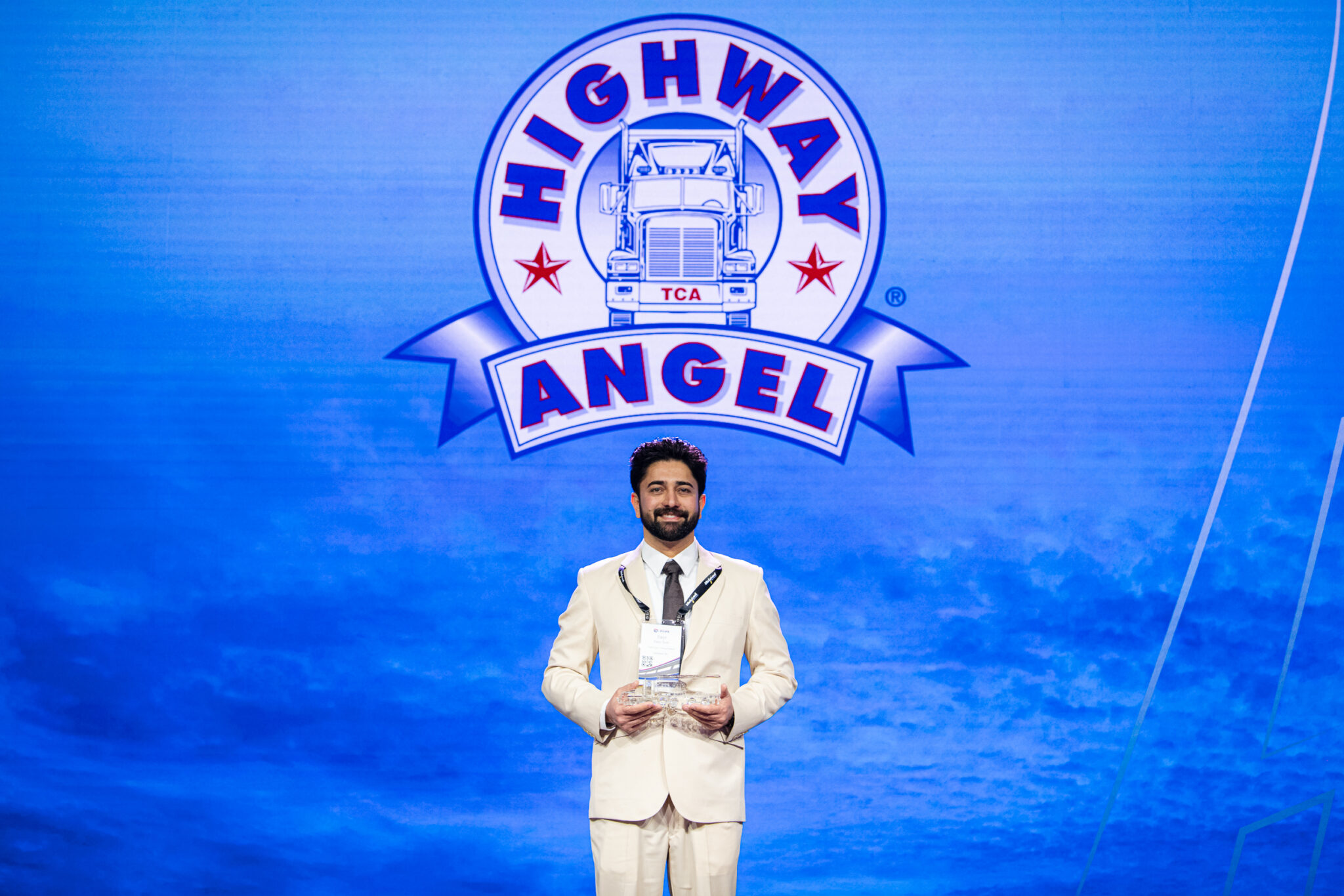 Triple Eight Transport’s Daljit Sohi Named TCA Highway Angel